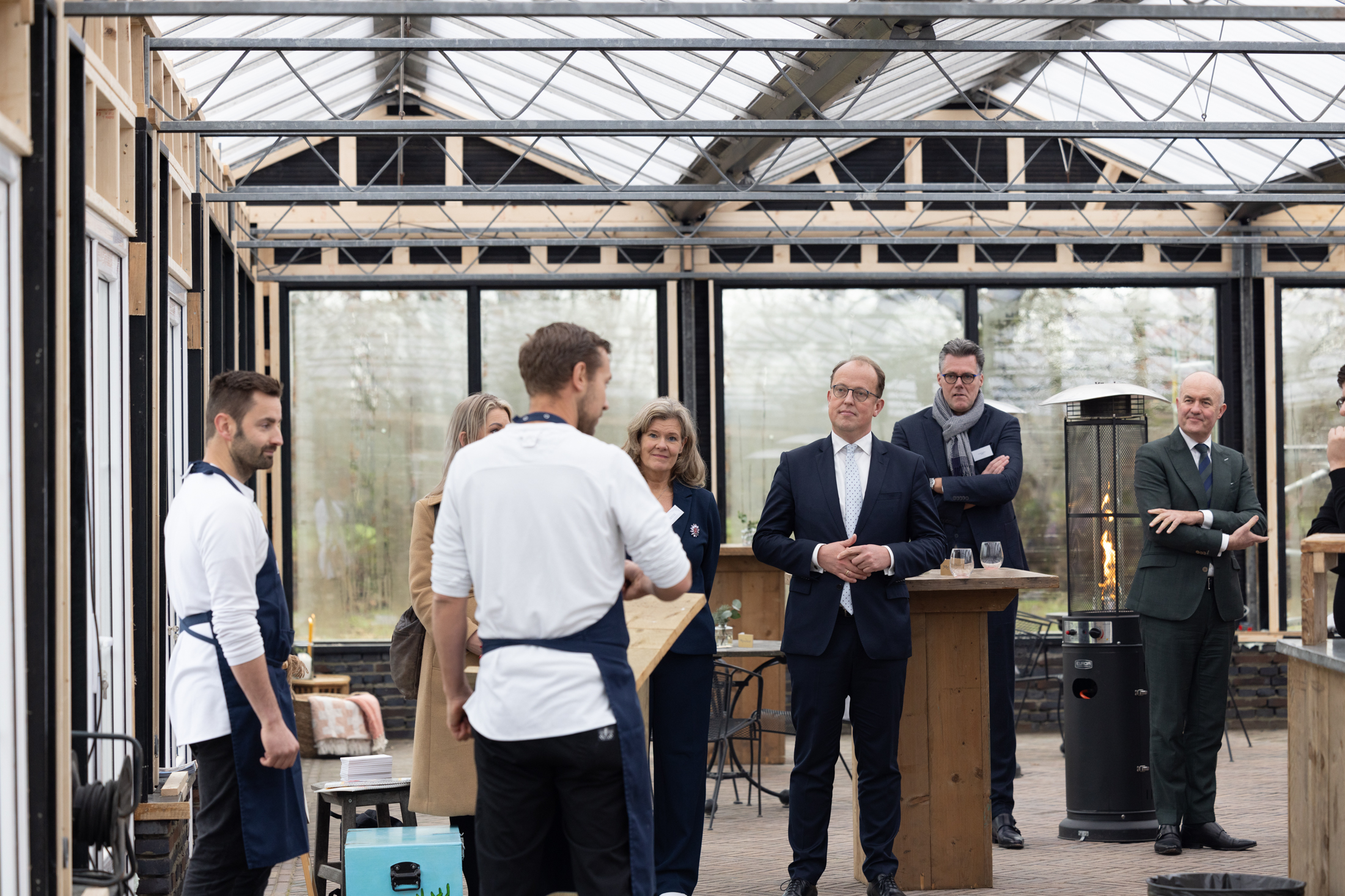 De Klyster luncht mei Kolleezje fan Deputearre Steaten Fryslân | Natuur ...